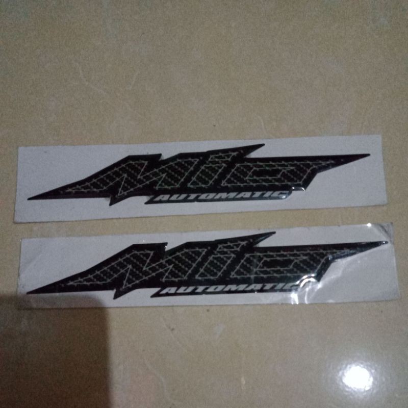 Jual Emblem Timbul Stiker Sticker 3d Logo Motor Yamaha Mio Carbon satu ...