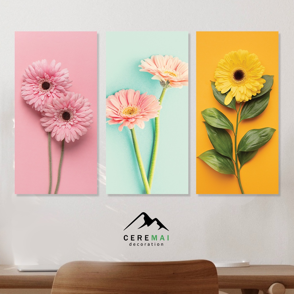 Jual CM Decor - WALL DECOR FLOWER HIASAN DINDING RUMAH GAMBAR BUNGA ...