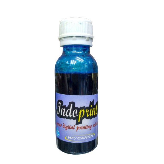 Jual INDOPRINT CANON/HP TINTA BOTOL PHOTO 100 ML – CYAN | Shopee Indonesia