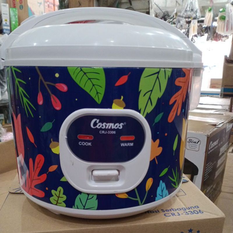 Jual Magic Com Cosmos CRJ 3306 Besar 1,8 L Liter - Masak Menghangatkan ...