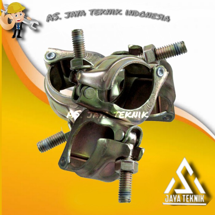 Jual DMT |klem pipa steger 1 dus - clamp scaffolding swivel | Shopee ...