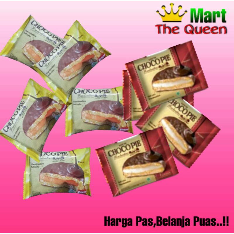 Jual Chocopie rasa keju,coklat 28gr/pcs (ECER) | Shopee Indonesia