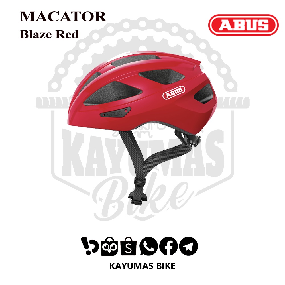 Jual HELM ABUS MACATOR HELMET | Shopee Indonesia