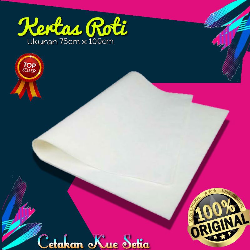 Jual Kertas roti/ baking paper (75 cm x 100 cm) | Shopee Indonesia