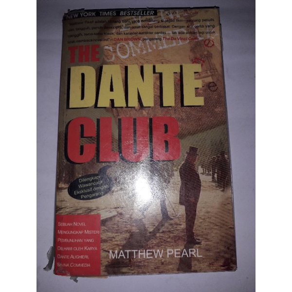 Jual THE DANTE CLUB BY MATTHEW PEARL (ORIGINAL) | Shopee Indonesia