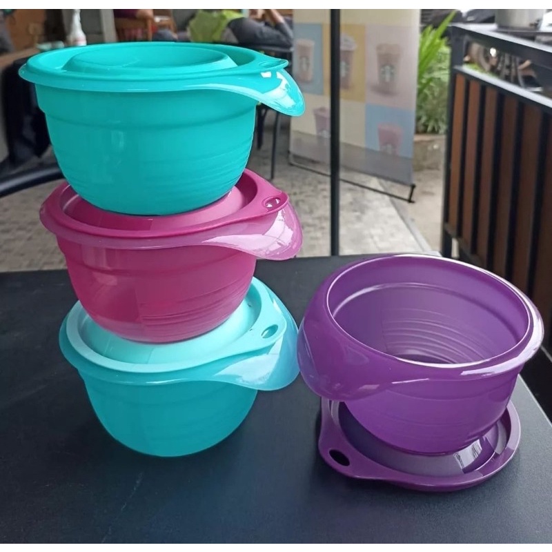 Jual bowl modular tupperware mangkok tupperware versa bowl junior ...