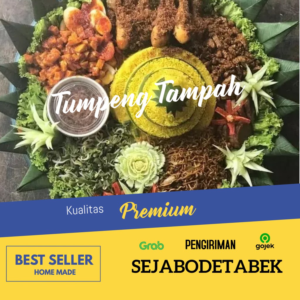Jual Nasi Kuning Tumpeng Besar Ukuran 20 Porsi / Tumpeng Ultah ...