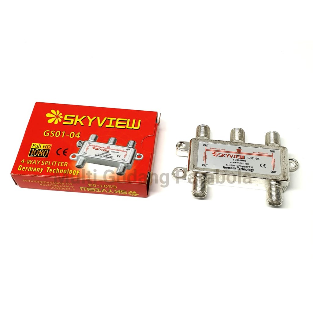 Jual Splitter Evinix / Skyview 4x1 Spliter 4 way 4 arah support ...