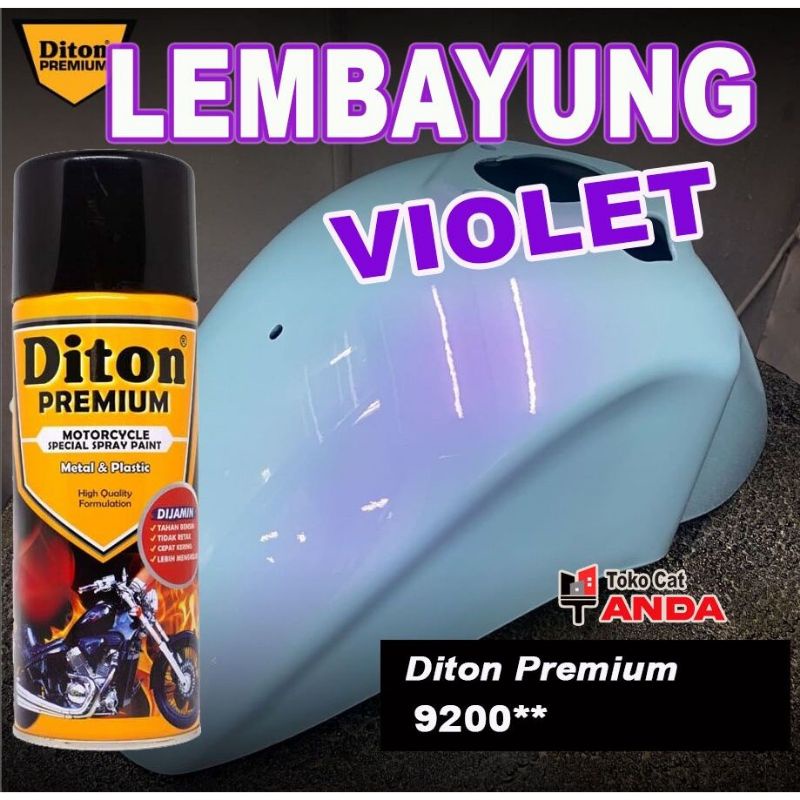 Jual Pylok Diton Premium Lembayung Violet 9200 Cat Mutiara Ungu/Biru ...