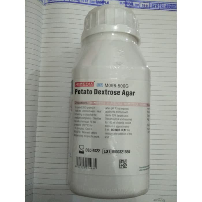 Jual Potato Dextrose Agar 500 Gram Himedia | Shopee Indonesia