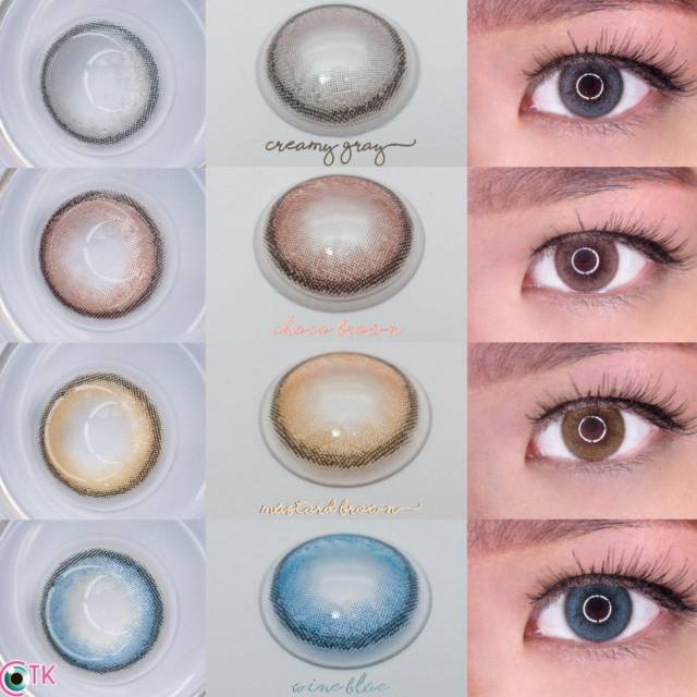 Jual Softlens RECIPE 14.5 MM by CTK / Softlen Soflen Softlense Warna ...