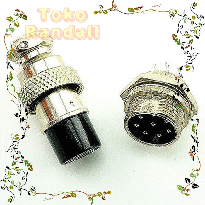 Jual Jack Connector CB 8 Pin Set / Socket CB 8 Pin | Shopee Indonesia