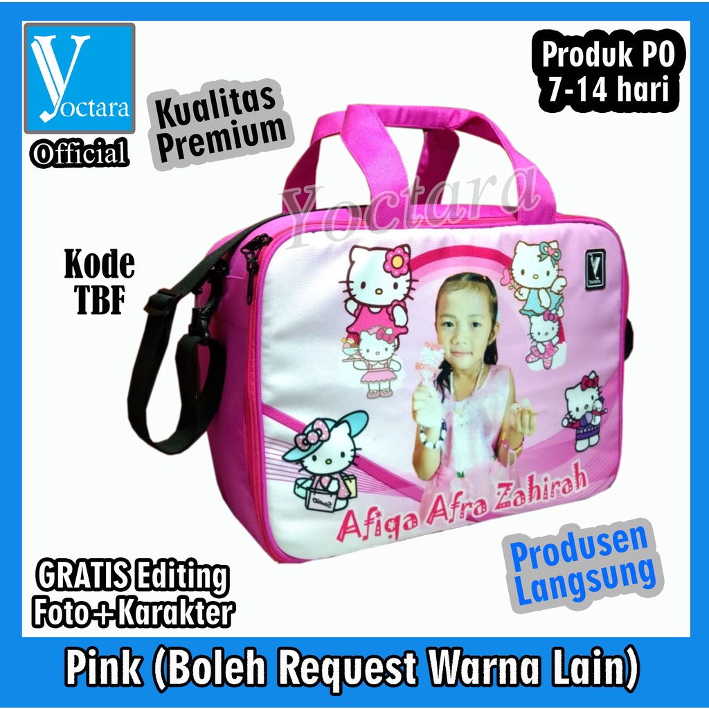 Jual Yoctara TBF | Travell Bag Foto Pakai Nama Karakter Toy Story Hello ...