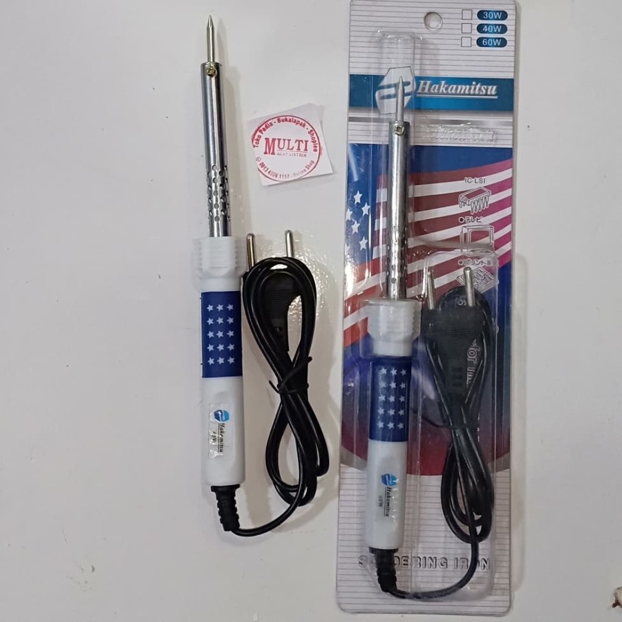 Jual Solder hakamitsu 40 watt SOLDER TIMA PATRI solderamerika iron ...