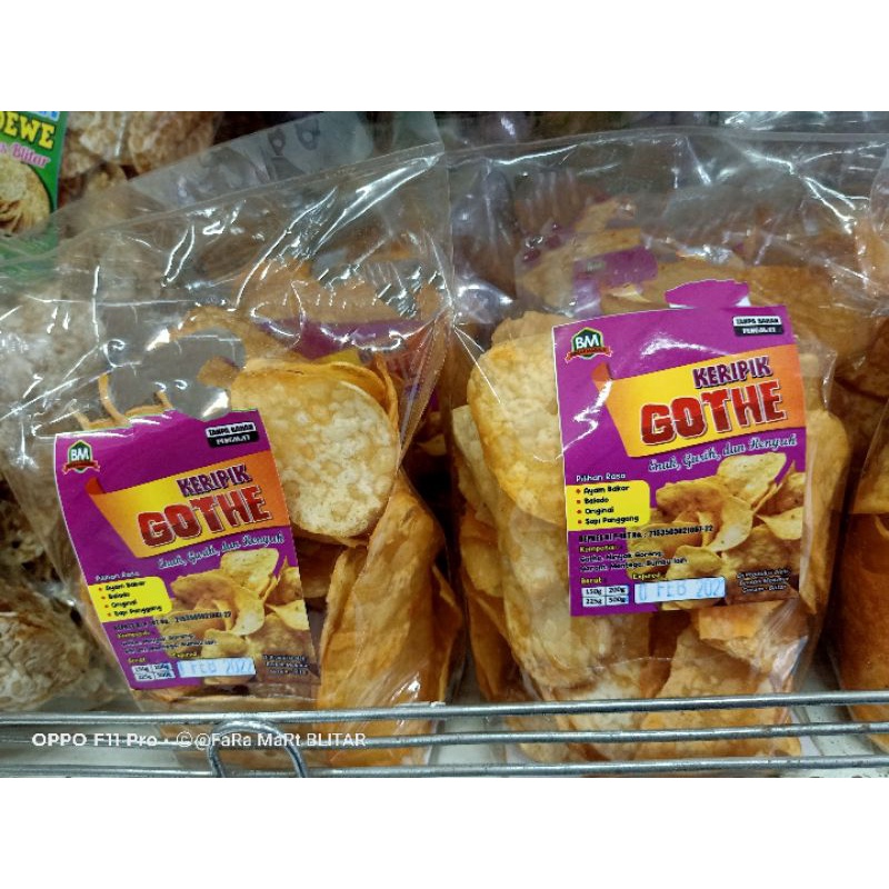 Jual KERIPIK MBOTE RASA BALADO KHAS BLITAR | Shopee Indonesia