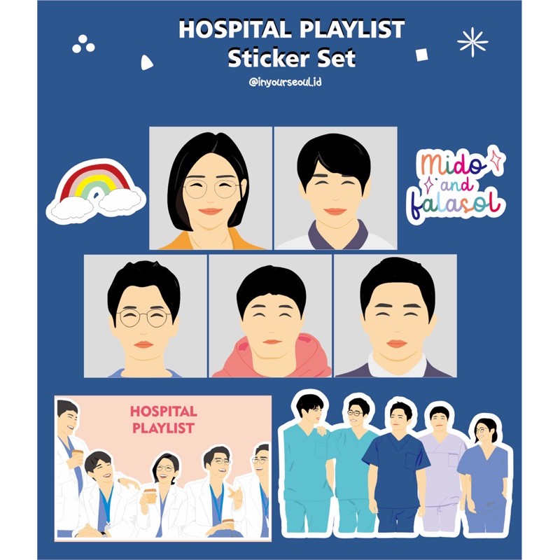 Jual HOSPITAL PLAYLIST STICKER SET | Shopee Indonesia