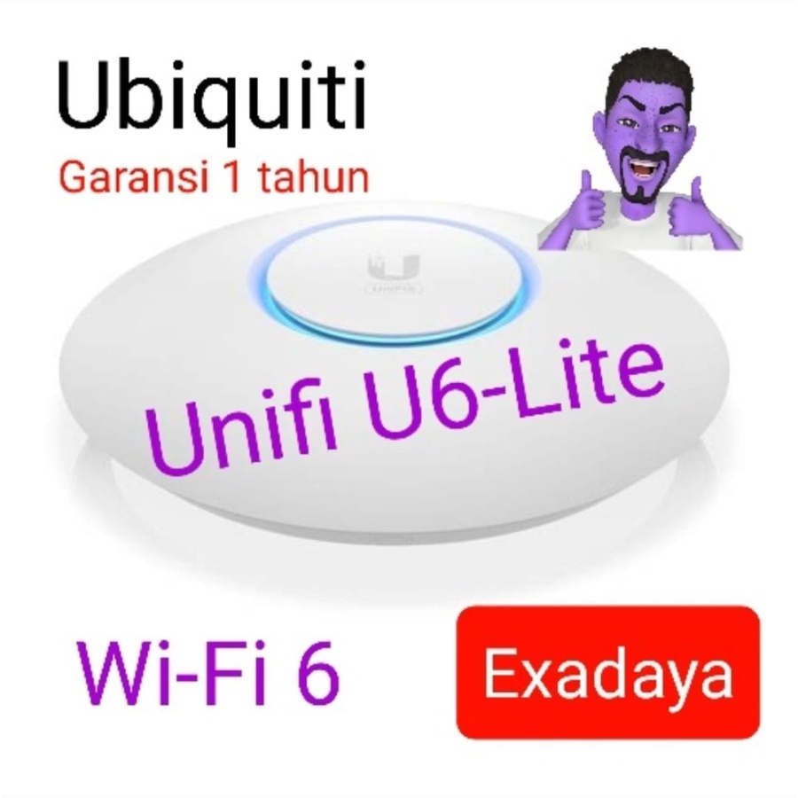 Jual Ubiquiti UniFi U6-Lite / UAP 6 Lite Ceiling Access Point Wi-Fi 6 ...