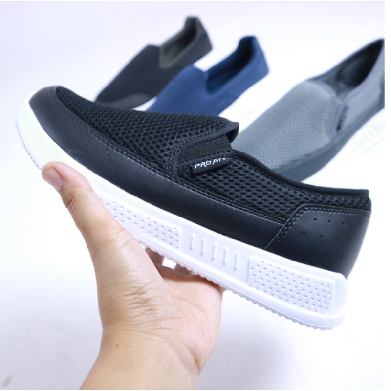 Jual SLIPON PRO ATT/SLIP ON COWOK/SEPATU SLIP ON PRIA MURAH | Shopee ...