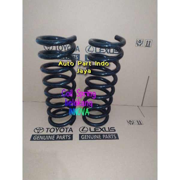 Jual coil spring / per keong belakang INNOVA original harga 2pcs ...