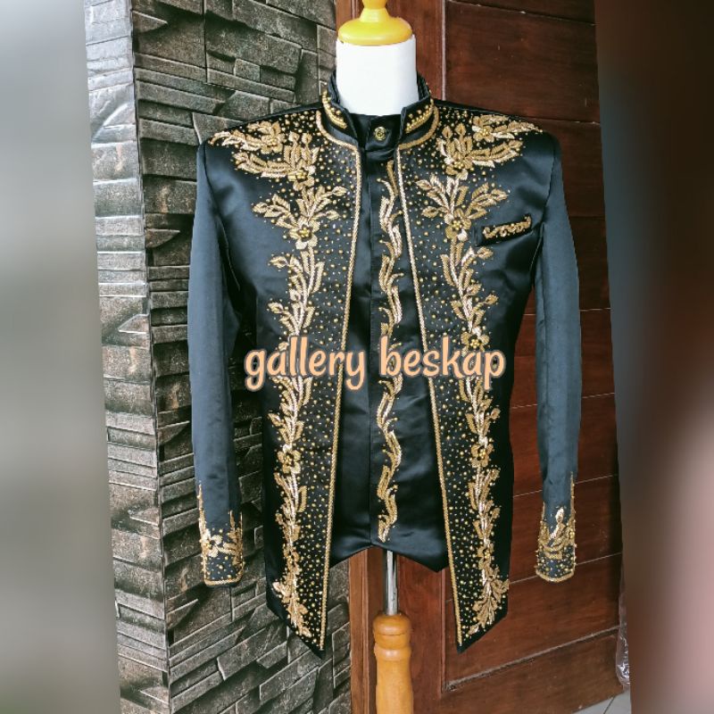Jual Basofi pengantin / jas pengantin / asraf / beskap muslim | Shopee ...