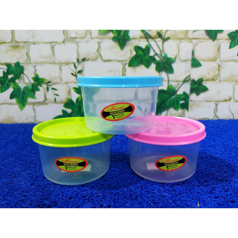 Jual toples bulat miami / sealware miami 5086 / wadah sambal / toples ...