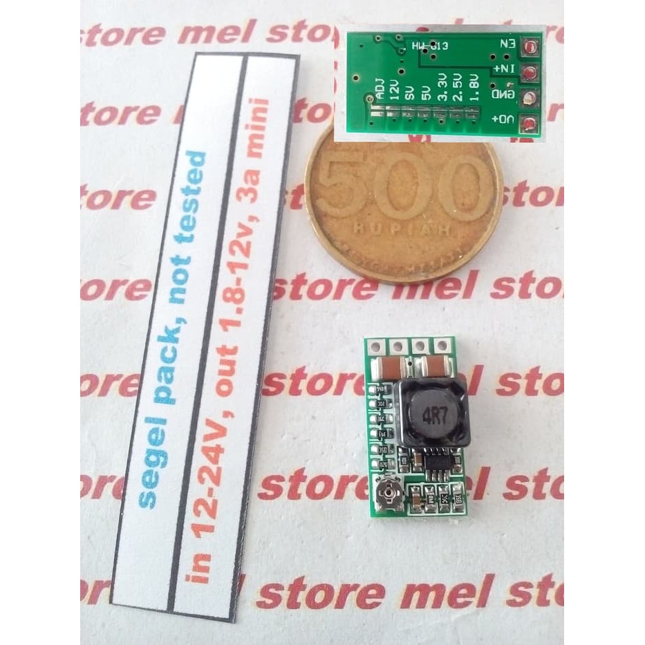 Jual Mini 3a 12-24V To 5V DC-DC Step Down Module Buck Converter ...