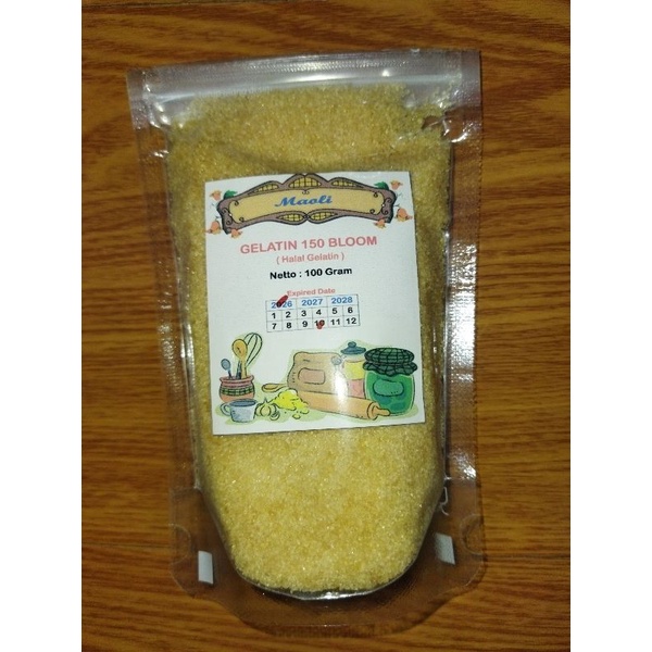 Jual Gelatin Gelatine 100 gram original tulang sapi | Shopee Indonesia