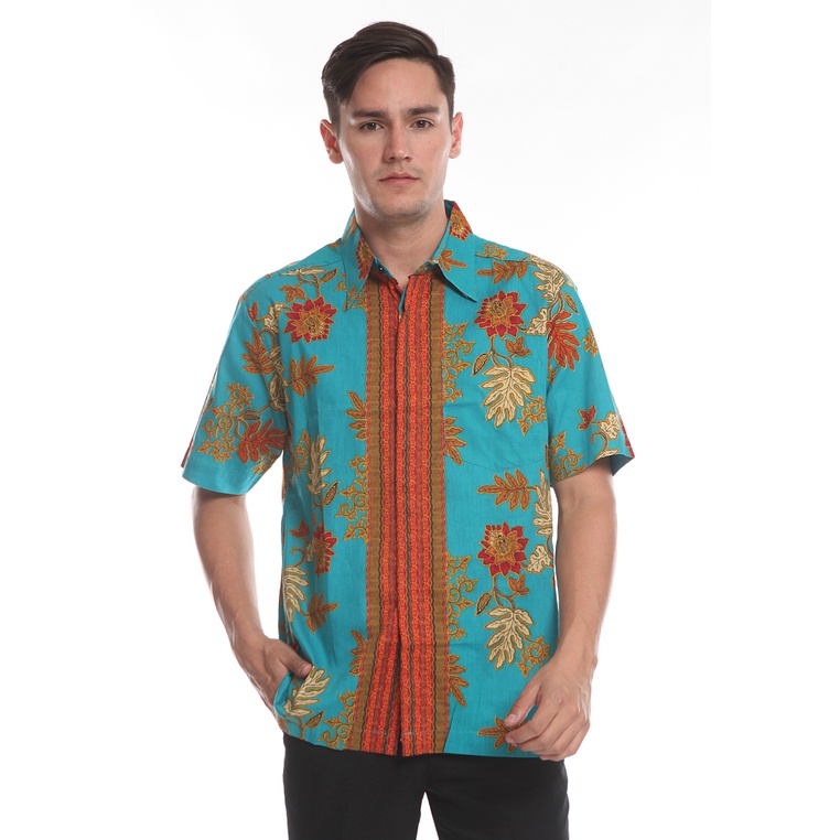 Jual Arjuna Weda Hem Pria Batik Bunga Sekar | Shopee Indonesia