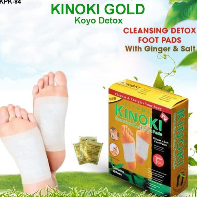 Jual Detox food pad - Koyo penyerap racun dalam tubuh Kinoki Gold ...