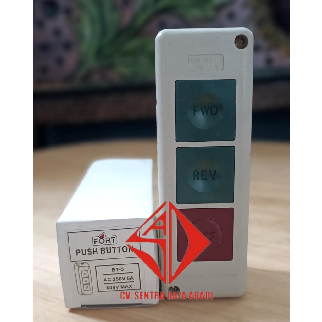 Jual Box Push Button BT-3 FWD-REV-OFF FORT | Shopee Indonesia