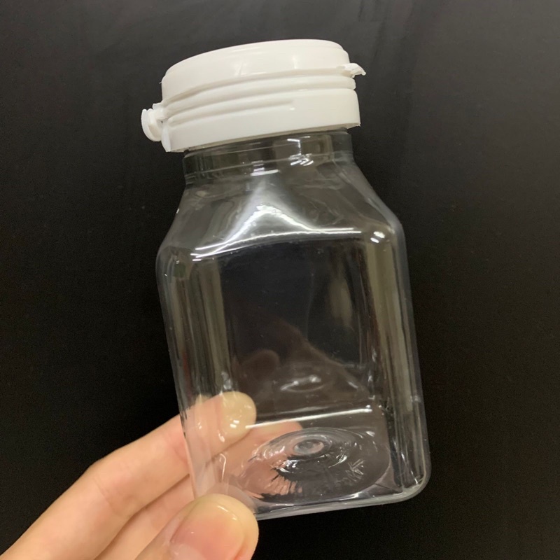 Jual Botol KAPSUL KOTAK BESAR 120ml tablet vitamin herbal plastik 120 ...