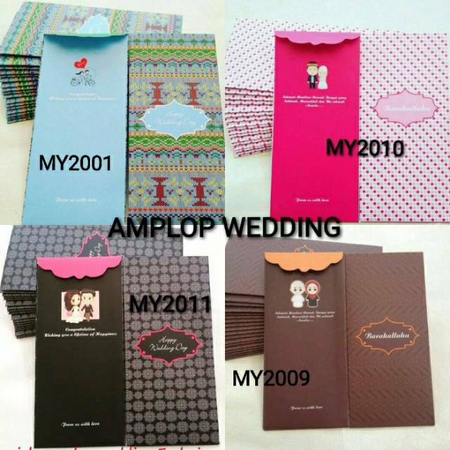 Jual Amplop Exclusive wedding ampau pernikahan best seller amplop ...