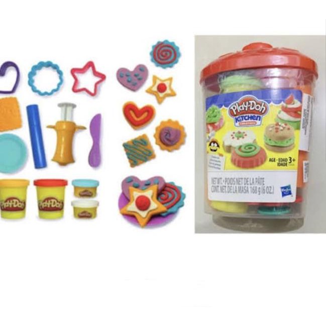 Jual PLAY DOH KITCHEN CREATIONS COOKIE JAR ORIGINAL PLAYDOH MAINAN ...