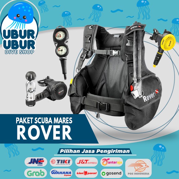 Jual Paket Scuba Mares ROVER - MADE IN ITALY - Set Alat Selam Scuba ...