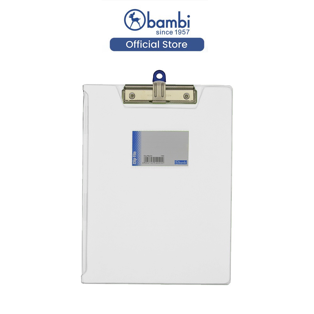 Jual Bambi Papan Jalan A4 / Papan Ujian Include Clip File Holder ...