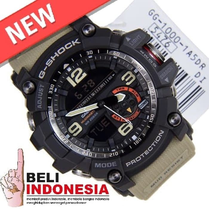 Jual Jam Tangan Pria Merk Casio Gshock JepanG Box Gshock Type : GG1000 ...