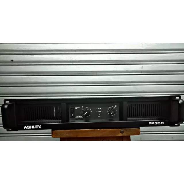 Jual Power Amplifier Ashley PA 350 / PA350 ORIGINAL | Shopee Indonesia