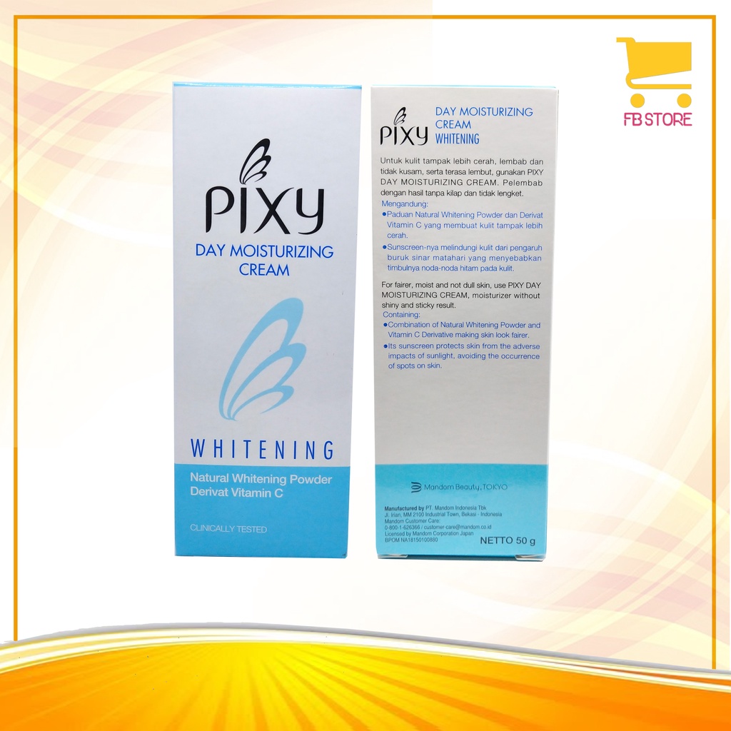 Jual Pixy Day Moisturizing Cream Whitening 50g | Shopee Indonesia