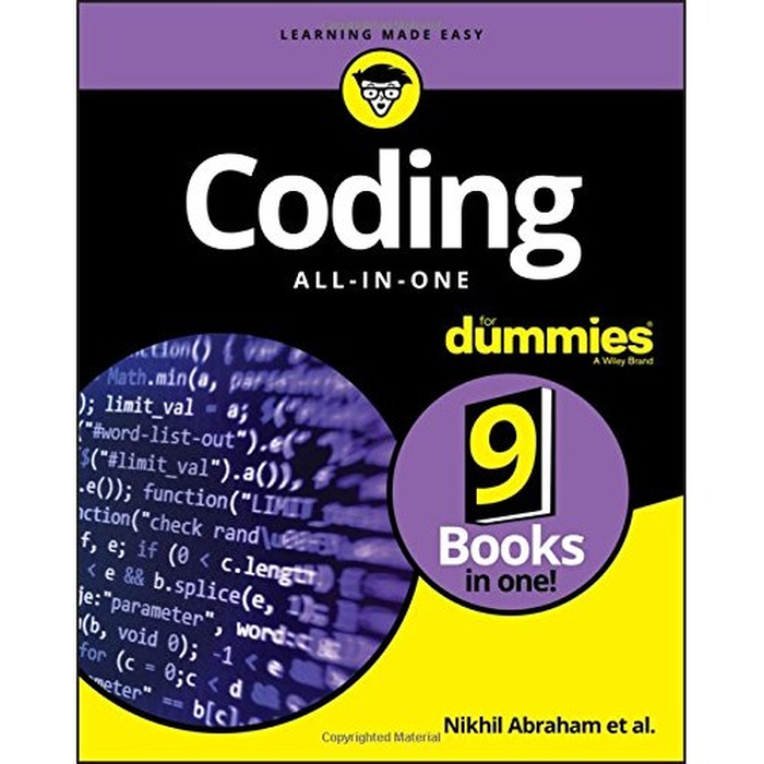 Jual BUKU Coding All-in-One For Dummies-Nikhil Abraham - softcover | Shopee Indonesia