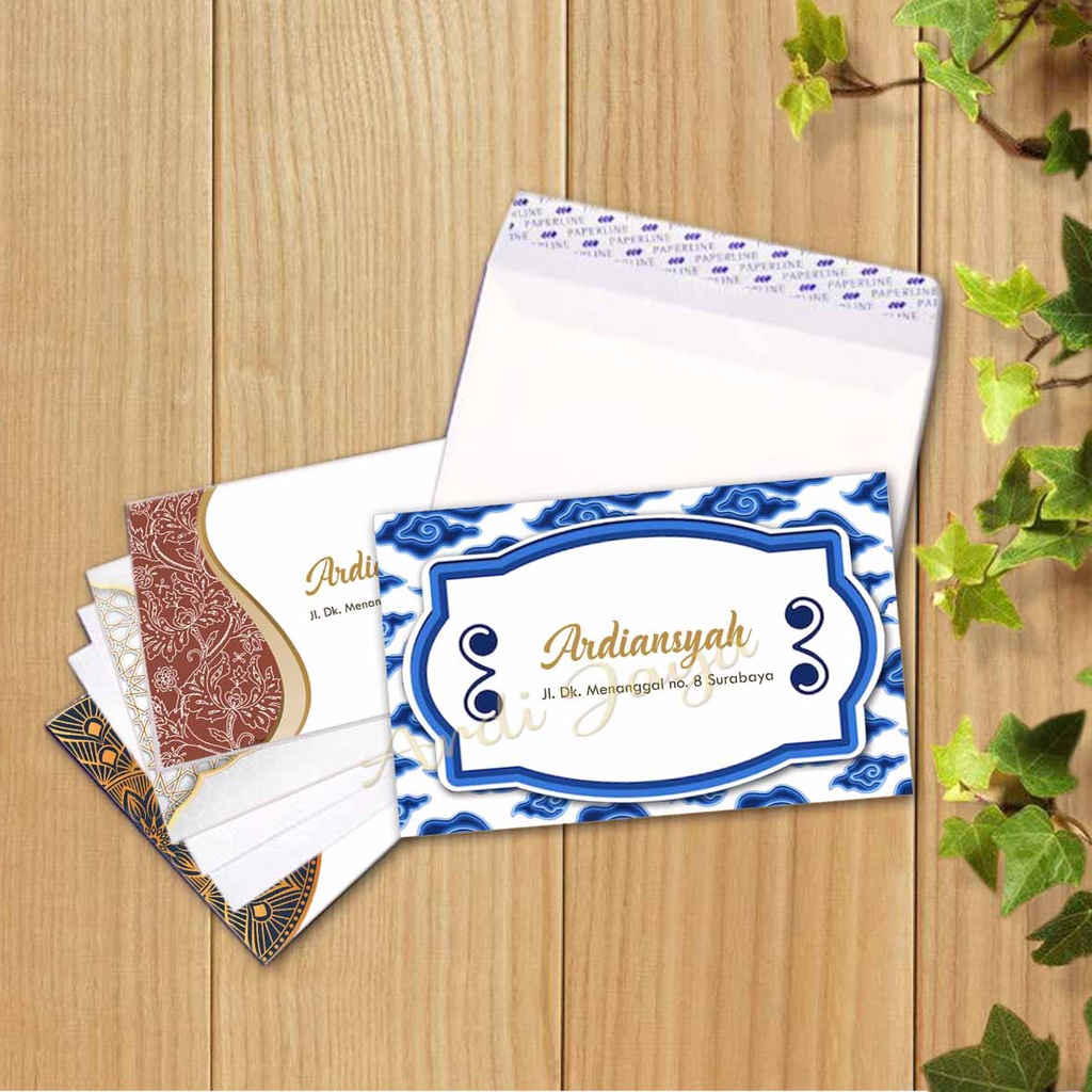Jual Cetak Amplop Kondangan, Amplop Buwuhan Costom Series Batik I ...