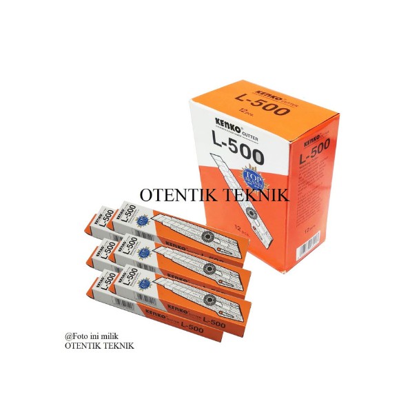 Jual KENKO L500 PISAU CUTTER - CUTTER BESAR L-500 - CUTER L 500 - KATER ...