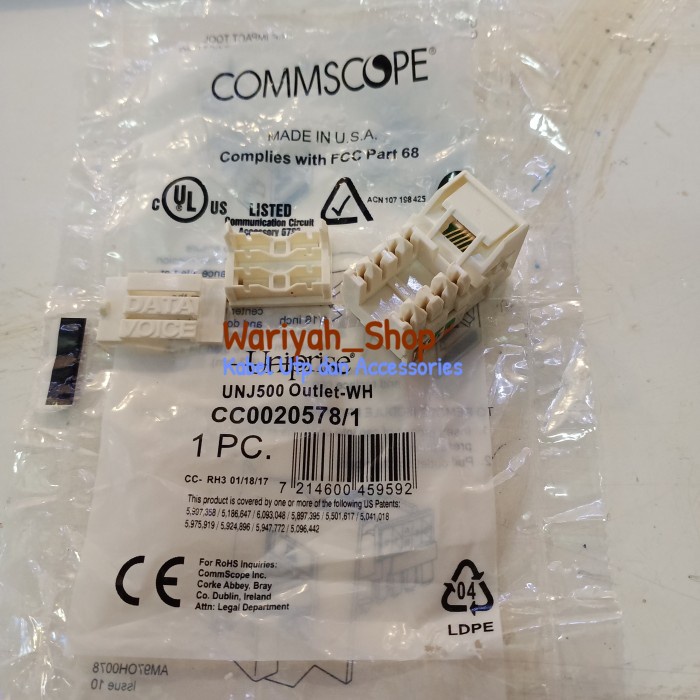 Jual SYSTIMAX MODULAR JACK RJ45 CAT.5E | Shopee Indonesia