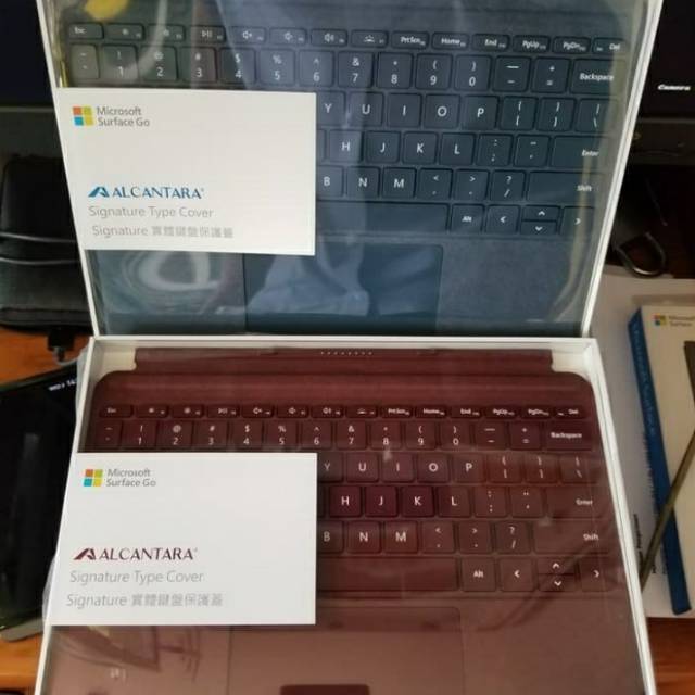Jual Microsoft Surface Go Keyboard/Type Cover Signature Alcantara New ...