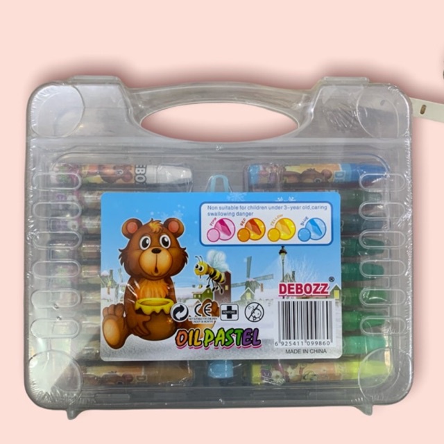 Jual crayon oil pastle merk debozz 12 warna dan 36 warna | Shopee Indonesia