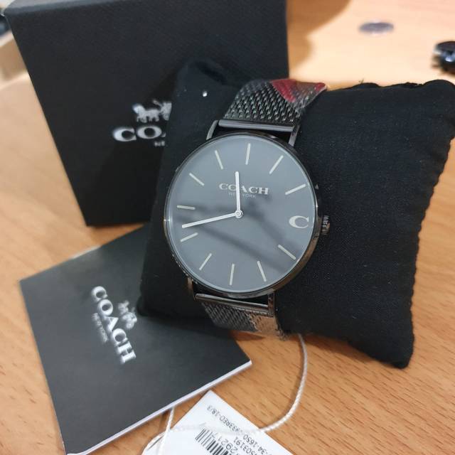 Jual Jam cewek coach original include box lengkap paperbag | Shopee ...