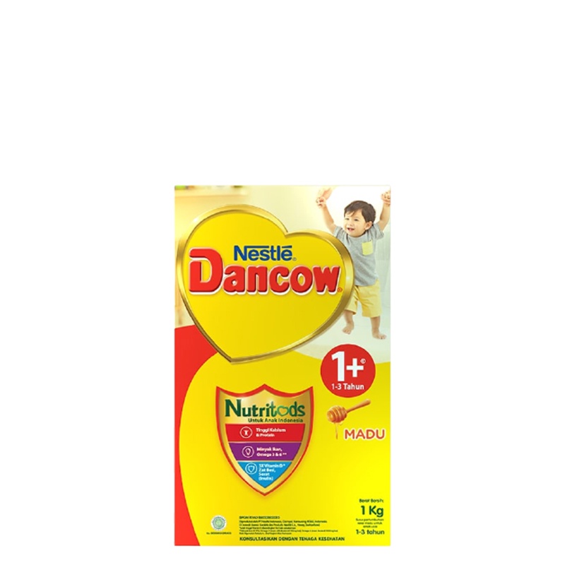Jual Nestle Dancow 1+ Susu Pertumbuhan Rasa Madu 1-3 Tahun Box 1 kg ...