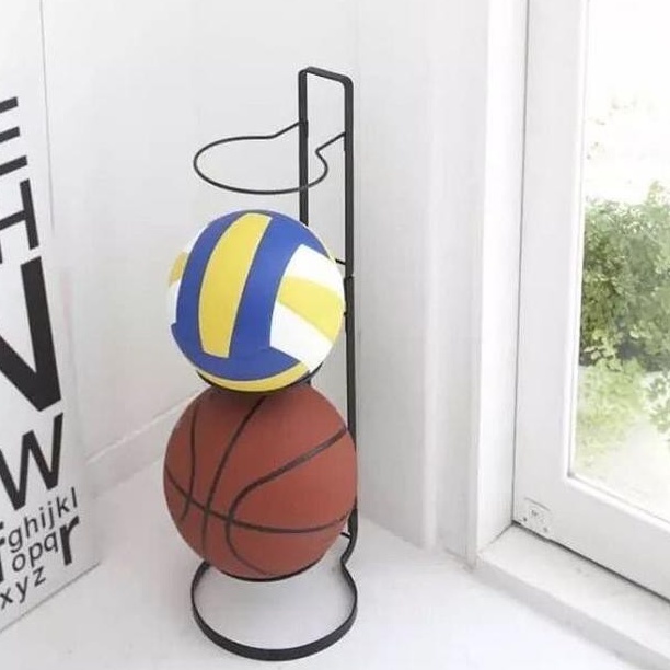 Jual Rak bola, Rak bola isi 3 susun, Standing bola 3 susun, Tempat bola ...