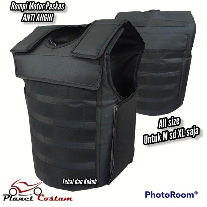 Jual Rompi Vest Bikers Motor Army Model Brimob Airsoft Turing Adventure ...