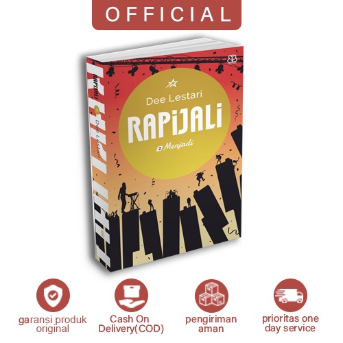 Jual Buku Novel Rapijali 2 : Menjadi - Dee Lestari BENTANG PUSTAKA ...