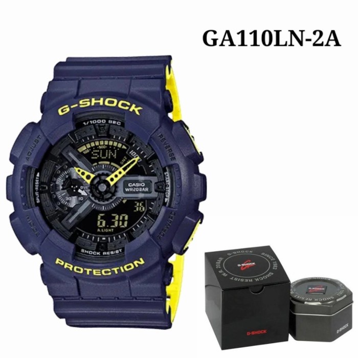 Jual Jam Tangan Pria Merk Casio G-Shock Miyota Type : GA110 Baterai Box ...
